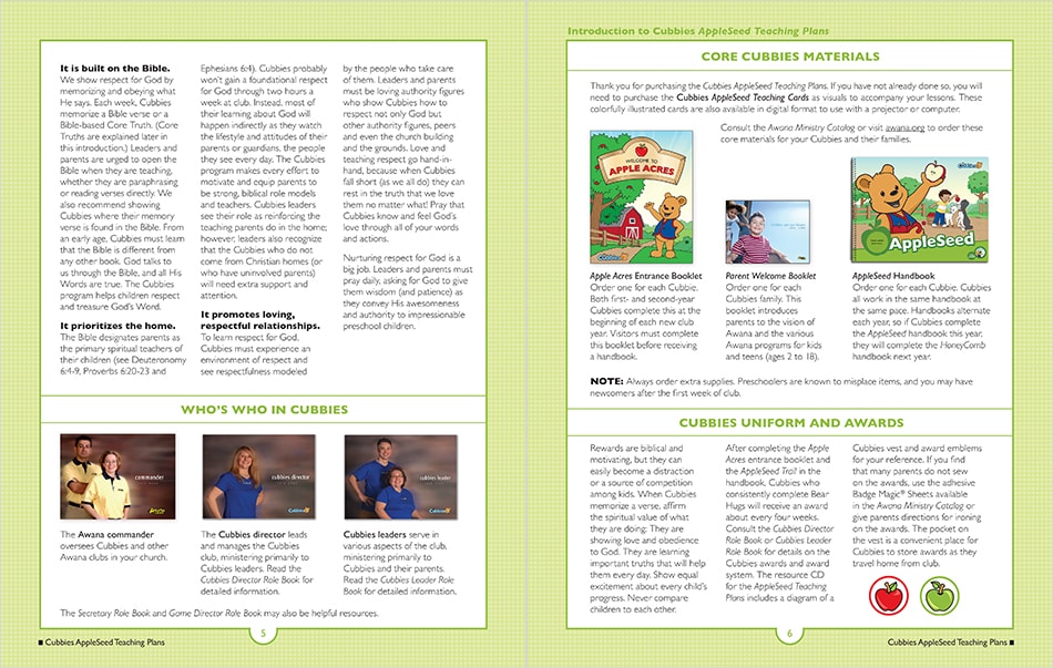 Awana Cubbies Appleseed