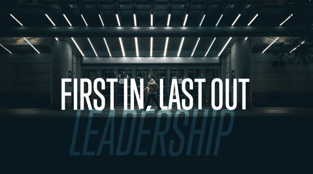 First In, Last Out Leadership – Awana